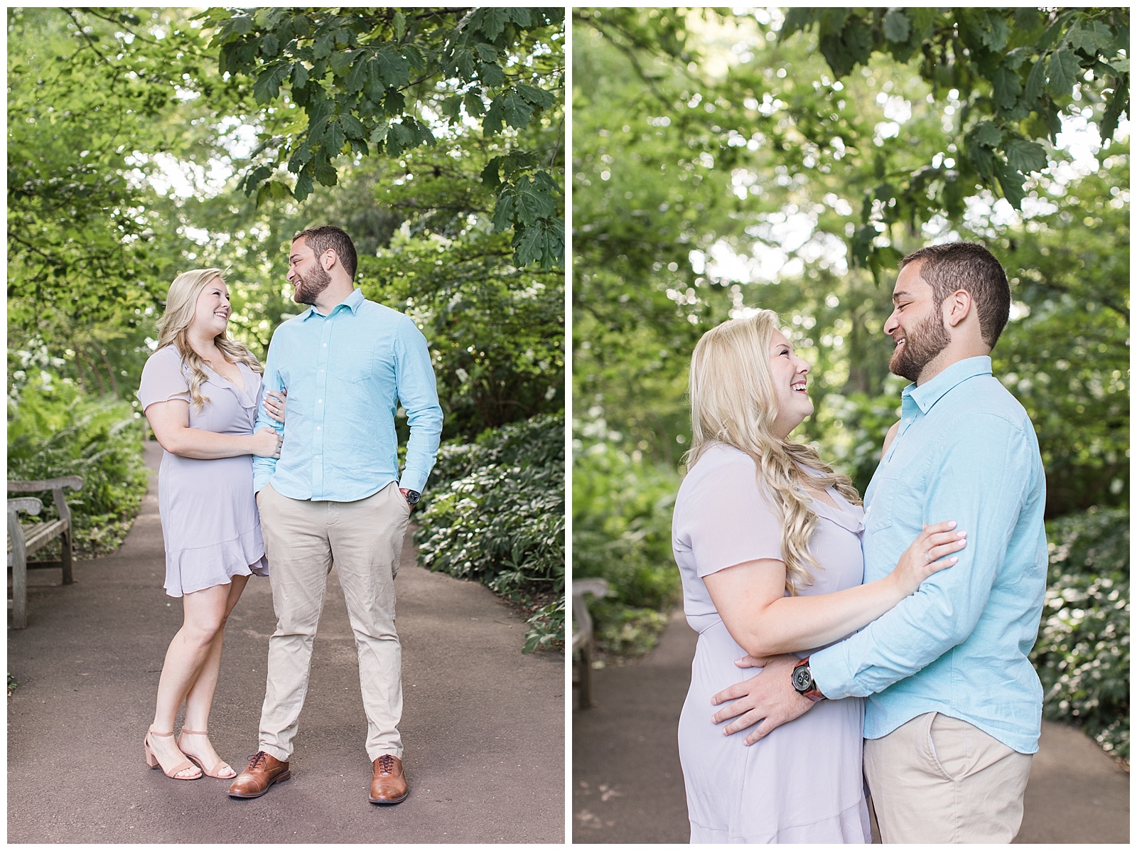 Morris Arboretum | Katie + Sark | Engagement Session | Kelly Pullman ...